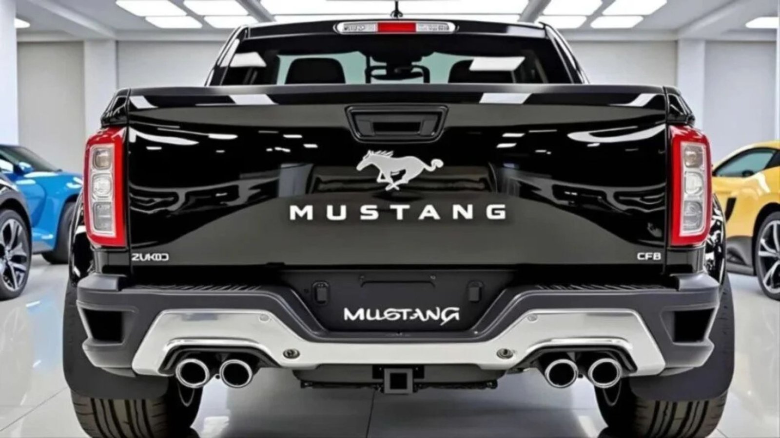 Ford Mustang Pickup 2026 Revealed: Muscle-Car Power, Bold Styling ...