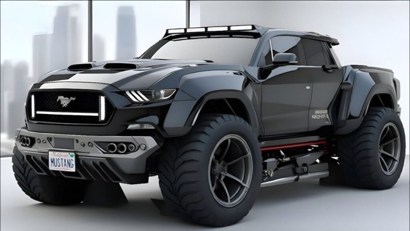 Ford Mustang Pickup Truck 2026 Revealed: Sporty Attitude, Powerful ...