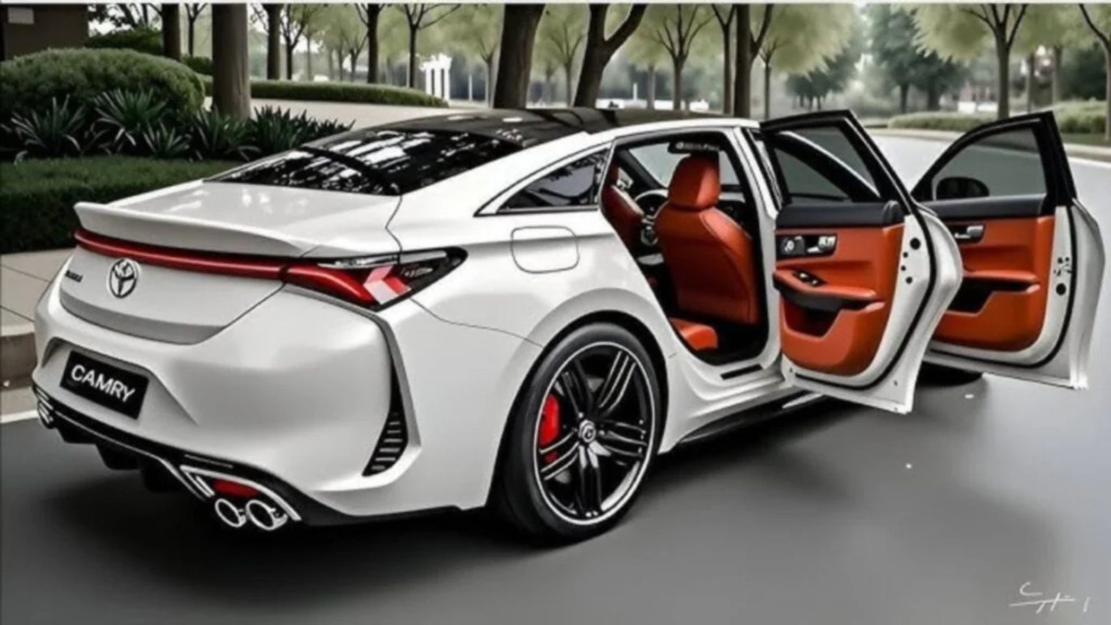 Toyota Camry Revealed: New-Generation Luxury Sedan with Hybrid Power ...
