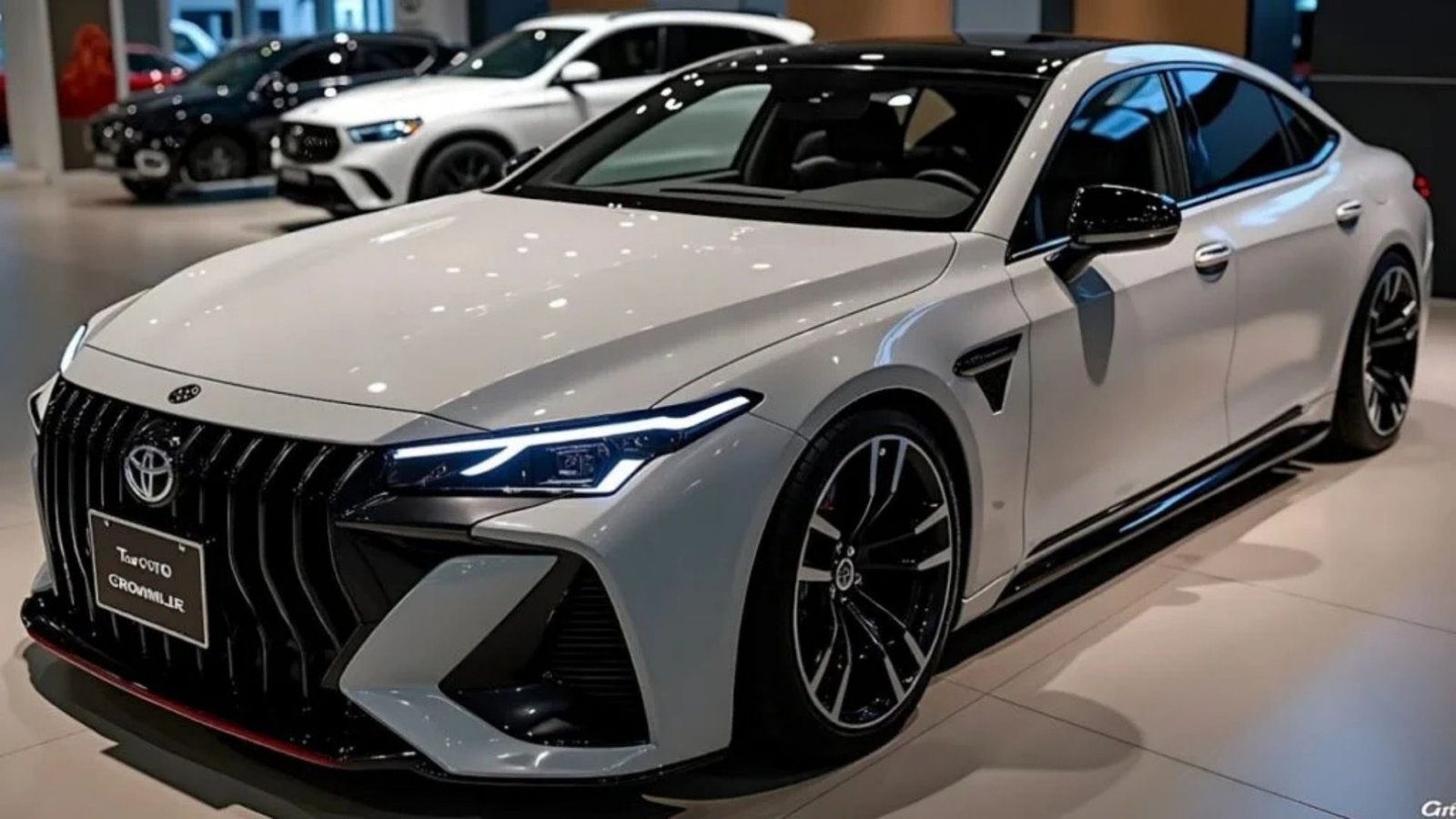 Toyota Crown 2026 Launched: Premium Hybrid Sedan with Comfort, Smooth ...